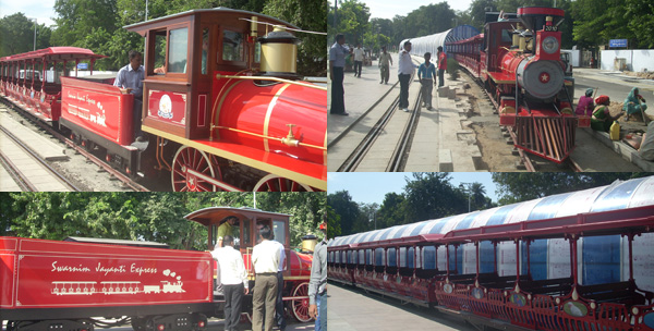First look of second mini train at Kankaria Lake Front | DeshGujarat